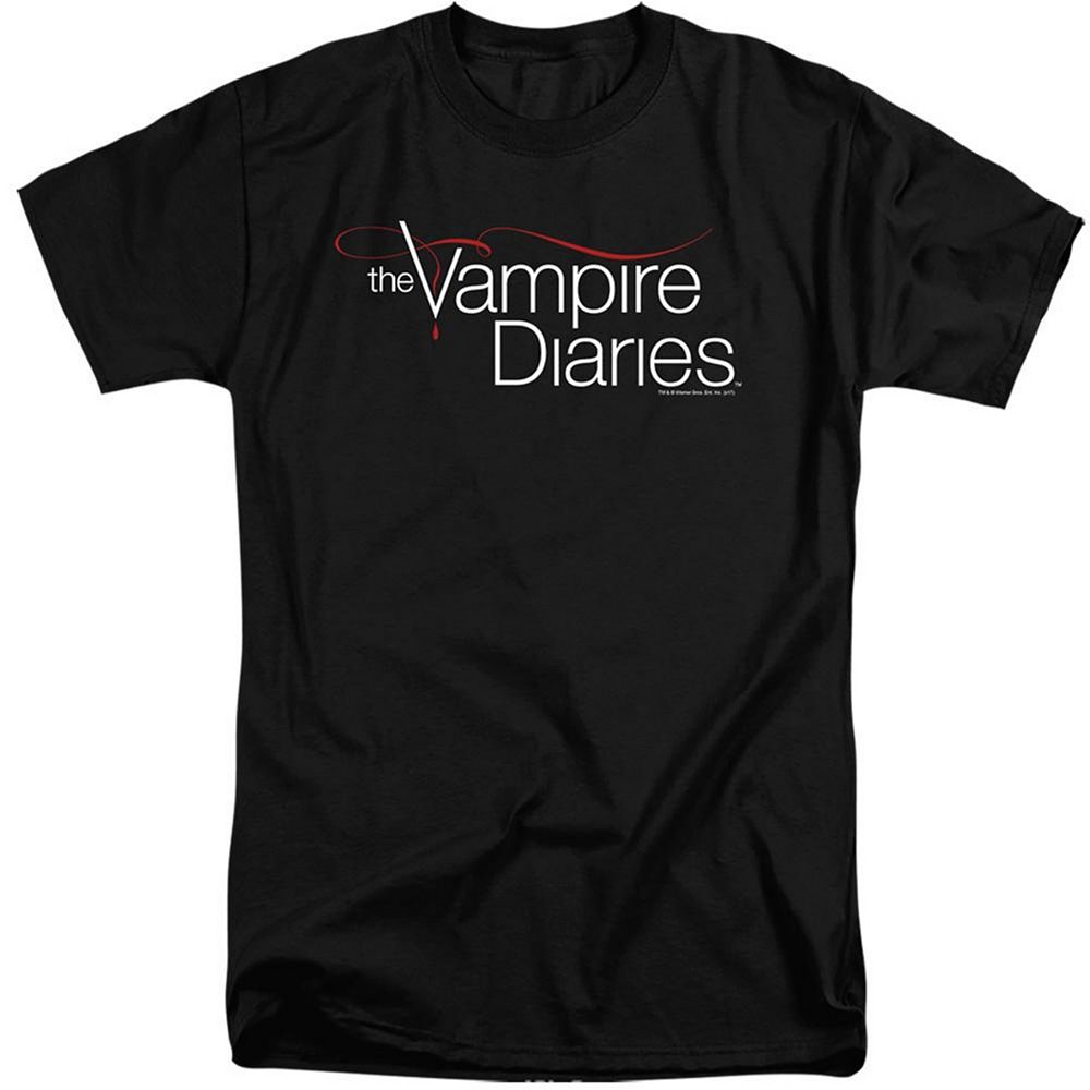 Vampire Diaries Tvd Logo Short Sleeve Adult Tall T-shirt