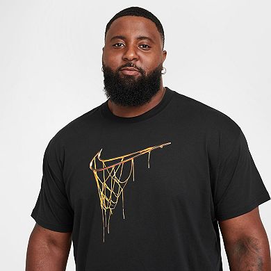 Men's Nike Max90 Swoosh Hoop Basketball Graphic Tee