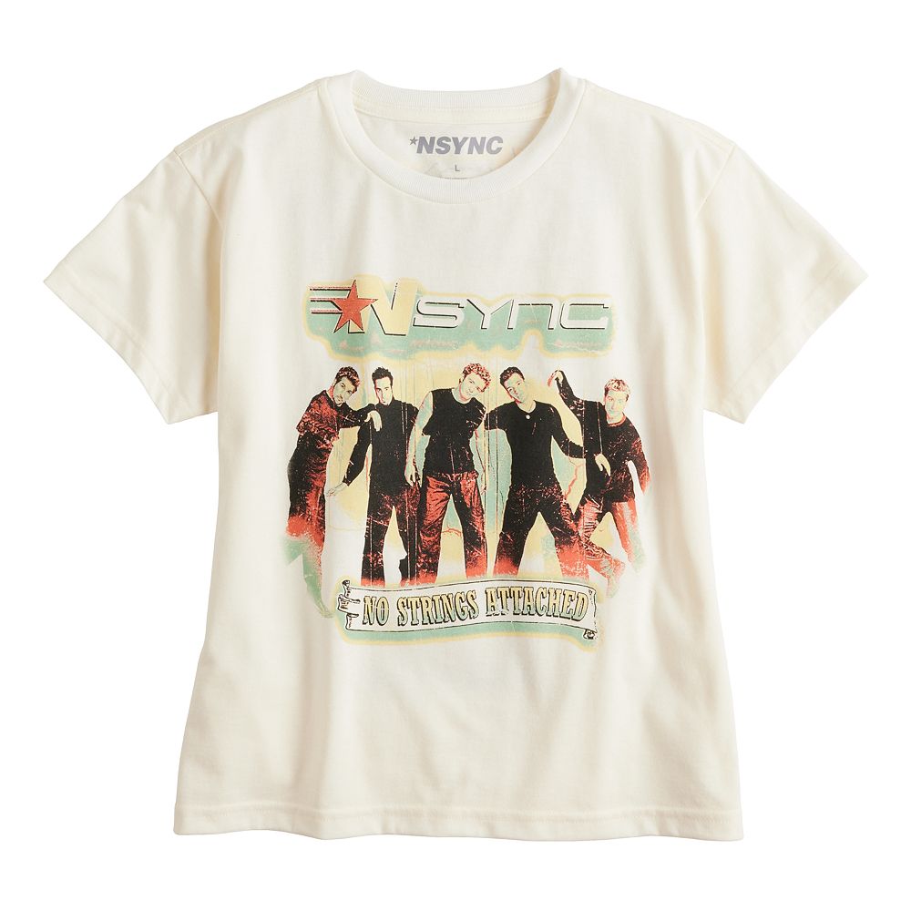 Girls 7-16 NSYNC No Strings Attached Tour Short Sleeve Graphic Tee