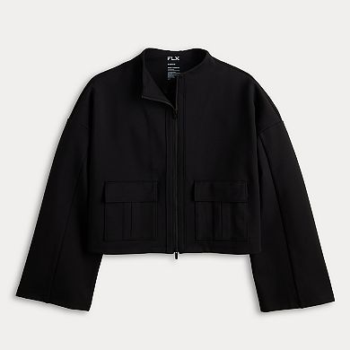 Women's FLX Ponte Long Bell Sleeve Jacket