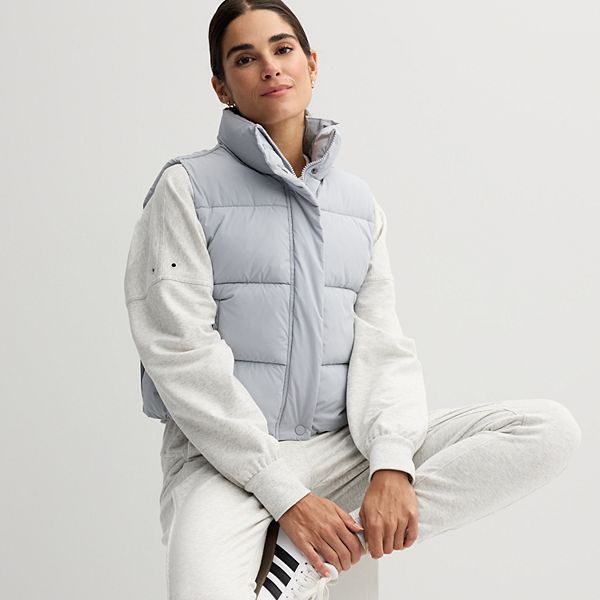 Women's FLX Cropped Puffer Vest