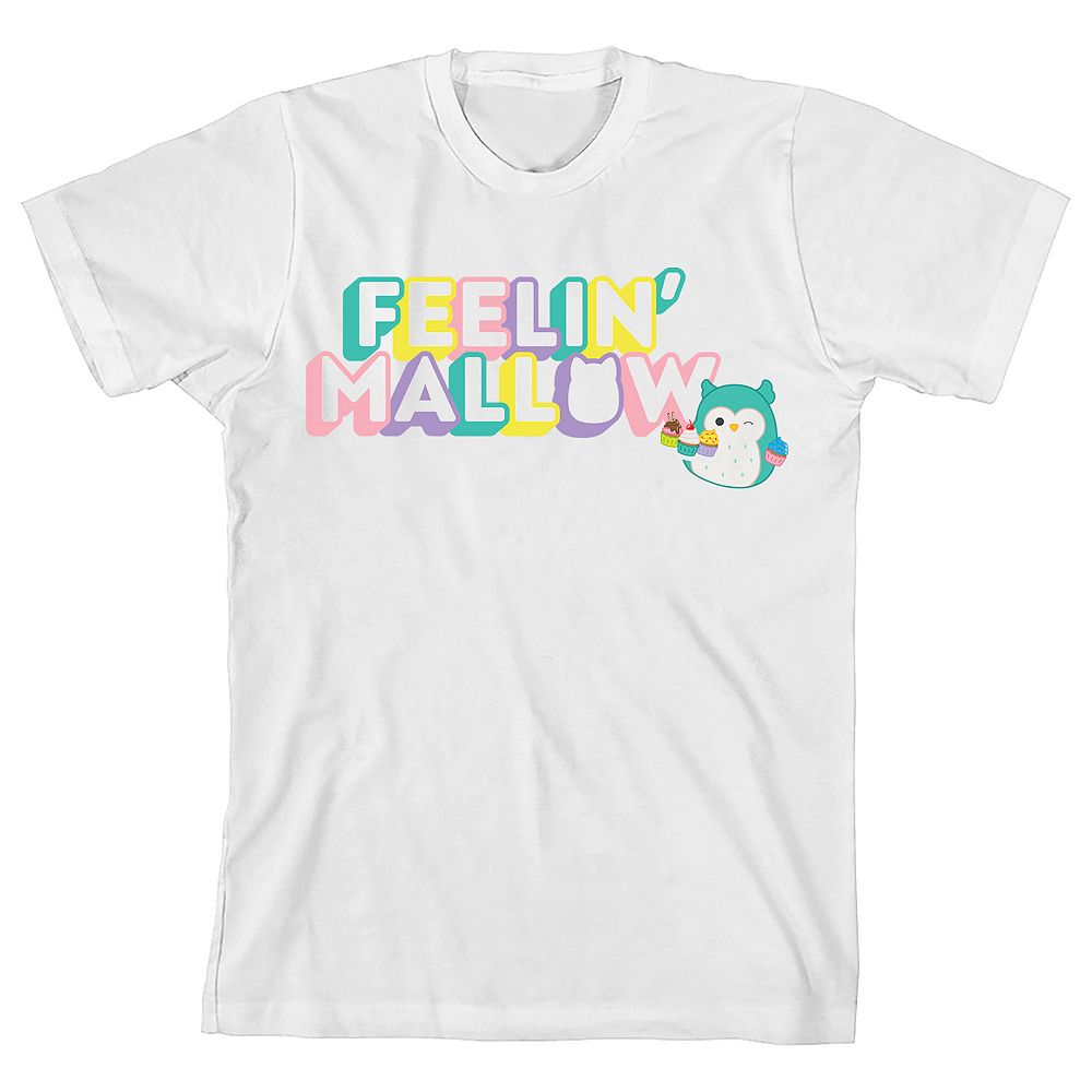 Girl's 7-16 Squishmallows Feelin Mallow Short Sleeve Tee