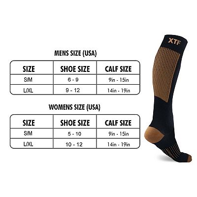 Copper compression socks store