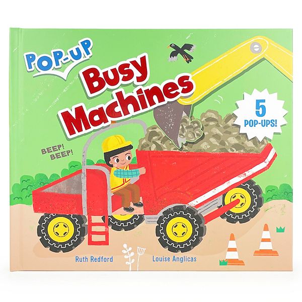 Pop-Up Busy Machines Children's Book