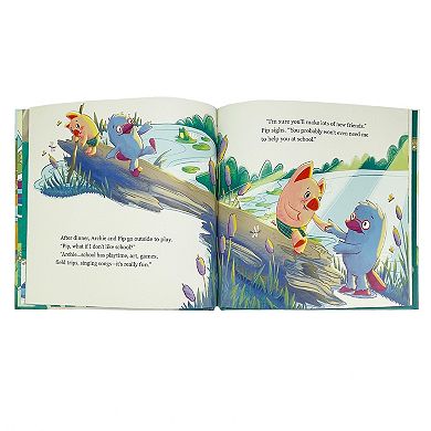 Archie & Pip The First Day of School Hardcover Children's Book