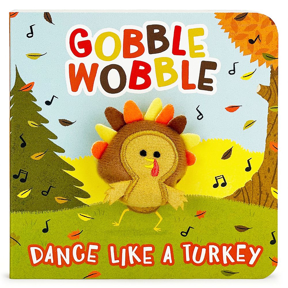 Gobble Wobble Dance Like Turkey Children's Board Book