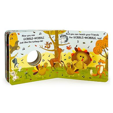 Gobble Wobble Dance Like Turkey Children's Board Book