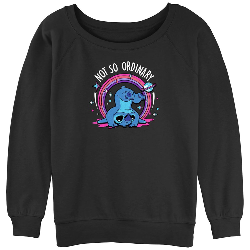 Disney's Lilo & Stitch Juniors' Not So Ordinary Stitch Slouchy Terry ...