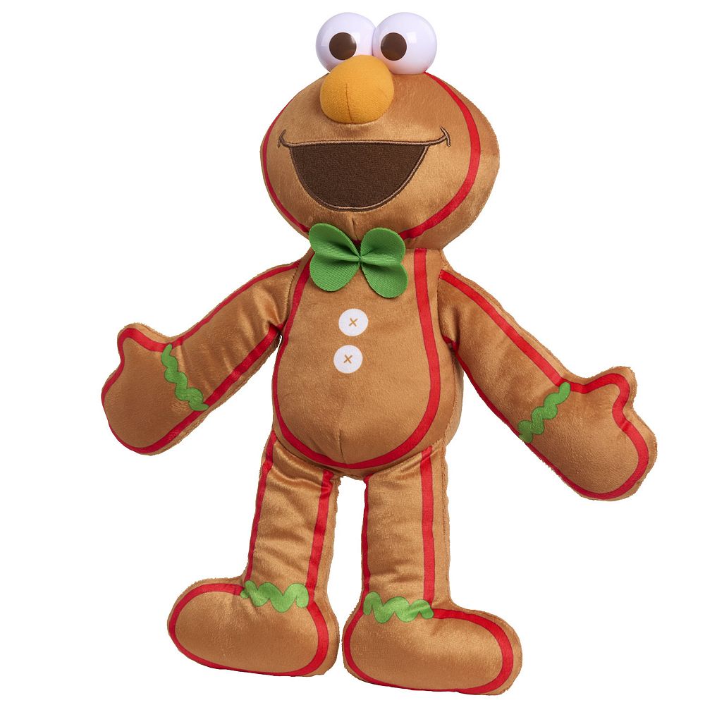 Just Play Sesame Street Elmo Holiday 15-Inch Large Plush