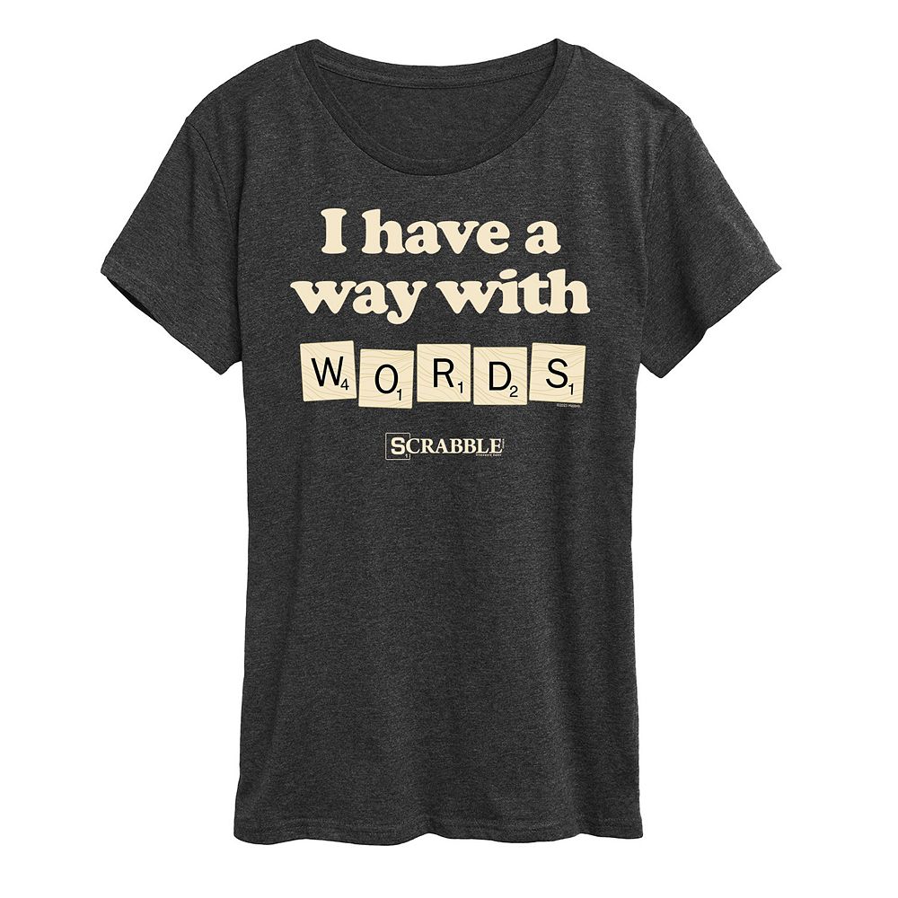 Women's Scrabble I Have A Way With Words Tee