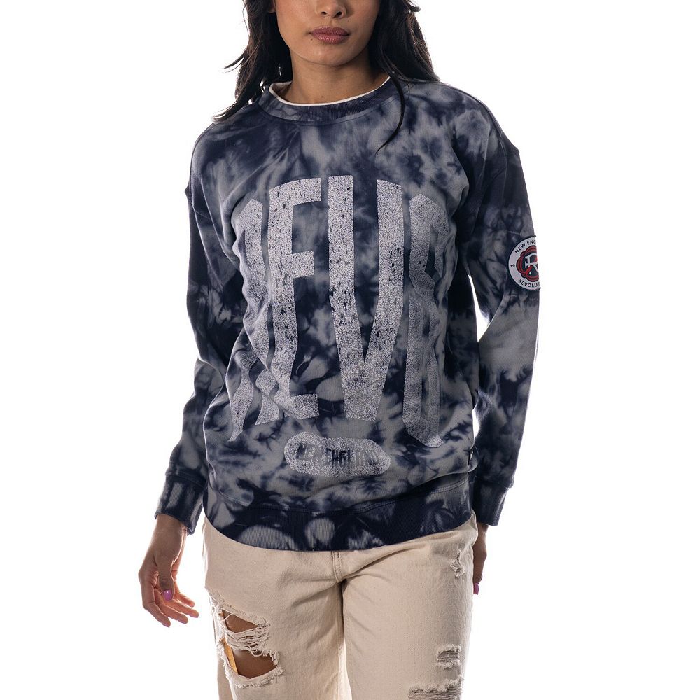 Women's The Wild Collective Navy New England Revolution Double Collar ...