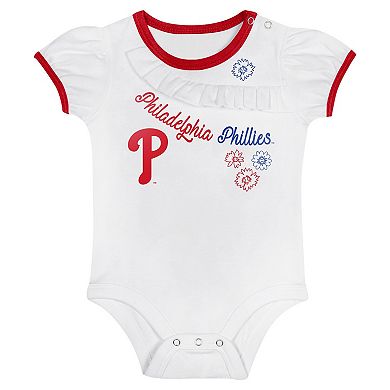 Newborn & Infant Philadelphia Phillies Sweet Bodysuit & Skirt Set