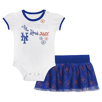 Newborn & Infant New York Mets Sweet Bodysuit & Skirt Set