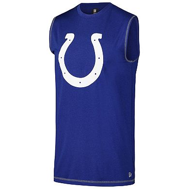 Men's New Era Royal Indianapolis Colts Tank Top