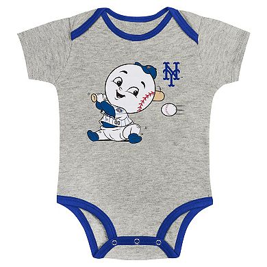 Infant New York Mets Play Ball 2-Pack Bodysuit Set