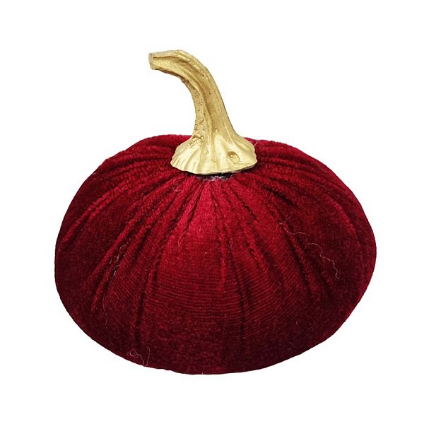 Celebrate Together™ Fall Velvet Pumpkin