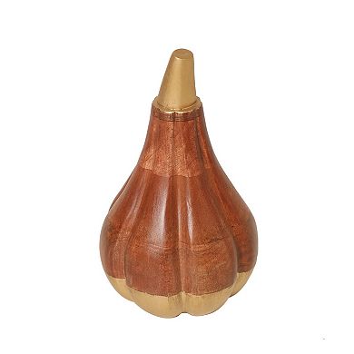 Celebrate Together™ Fall Two Tone Wood Gourd Table Decor