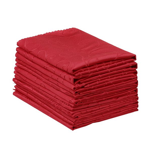 Polyester Napkins Cloth Napkins Set Of 6 For Cocktail Weddings Dinner Party