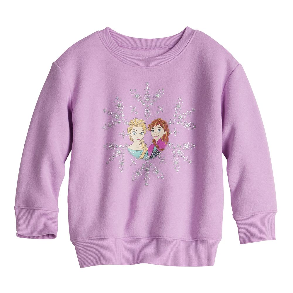 Disney's Frozen Baby & Toddler Girl Fleece Graphic Sweatshirt by ...