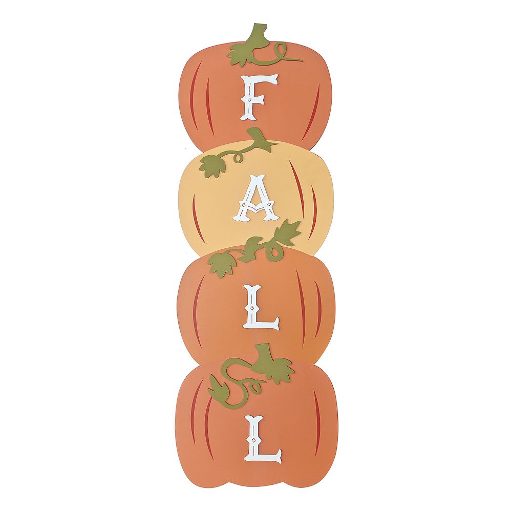 Celebrate Together™ Fall Indoor/Outdoor Pumpkin Stack Leaner Floor Decor