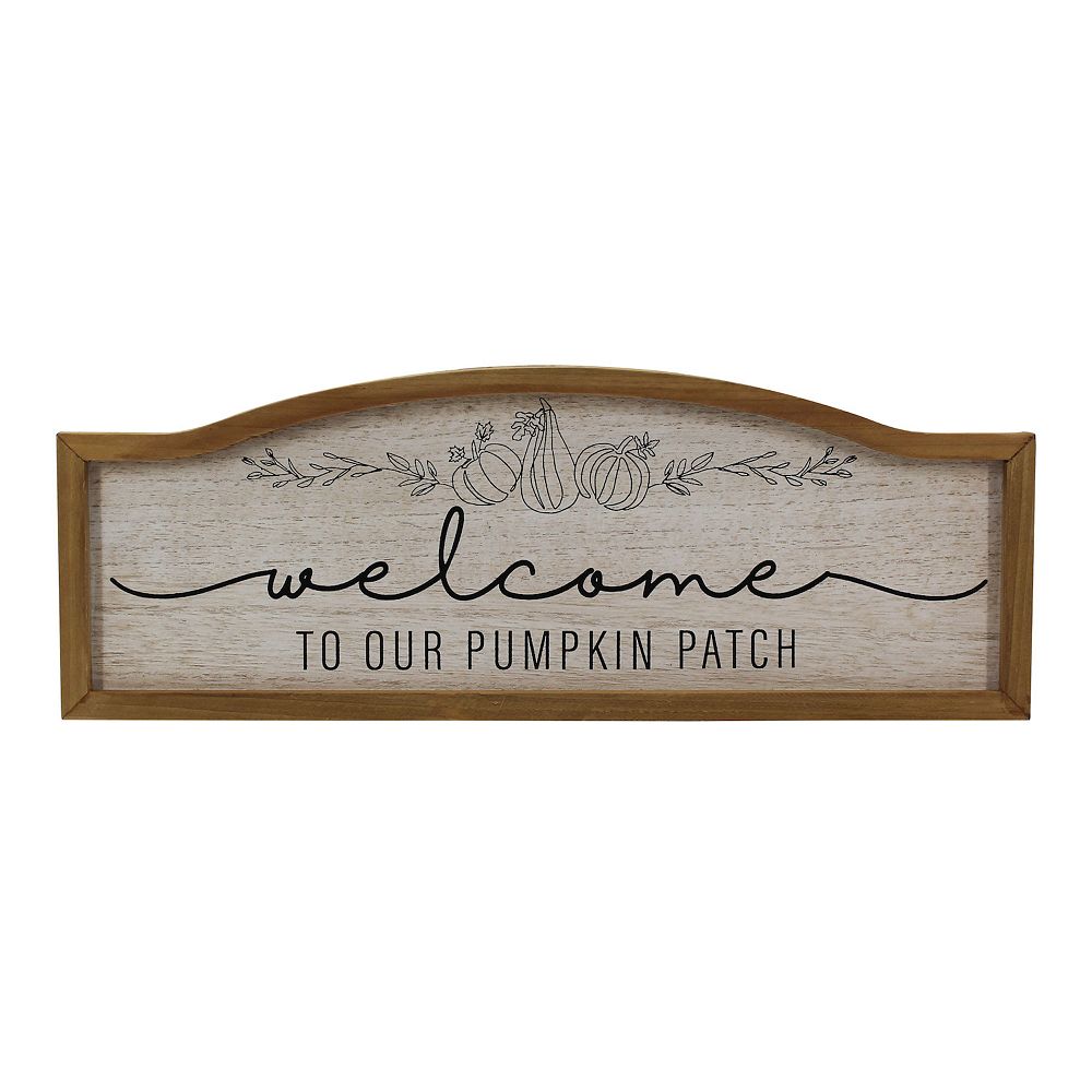 Celebrate Together™ Fall "Welcome to Our Pumpkin Patch" Wall Decor