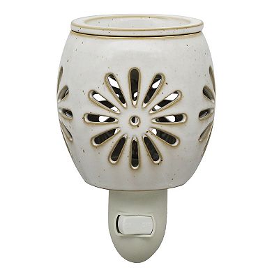 Sonoma Goods For Life® Flower Cutout Ceramic Plug-In Wax Melt Warmer
