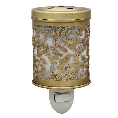 Sonoma Goods For Life® Metal Leaf Design Plug-In Wax Melt Warmer
