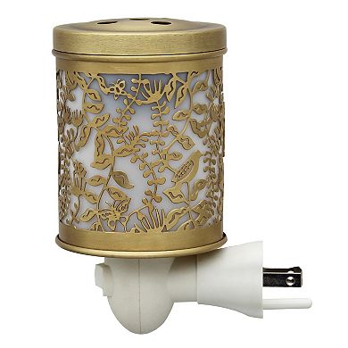 Sonoma Goods For Life® Metal Leaf Design Plug-In Wax Melt Warmer