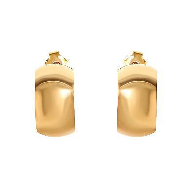 Kohls small gold hoop earrings store
