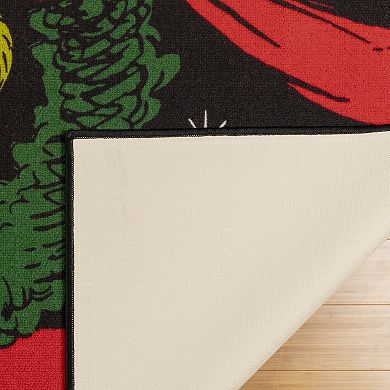 Dr. Seuss' How the Grinch Stole Christmas Merry Grinchmas Area Rug