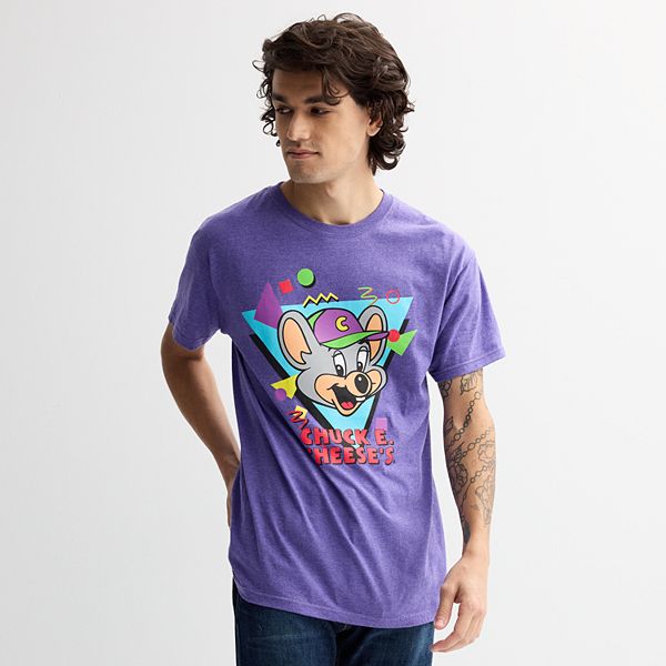 Men's Chuck E Cheese Retro Chuck Crewneck Graphic Tee