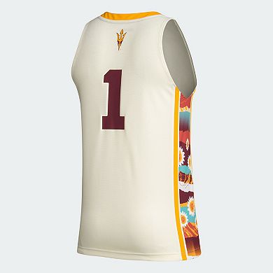 Men's adidas #1 Khaki Arizona State Sun Devils Honoring Black ...
