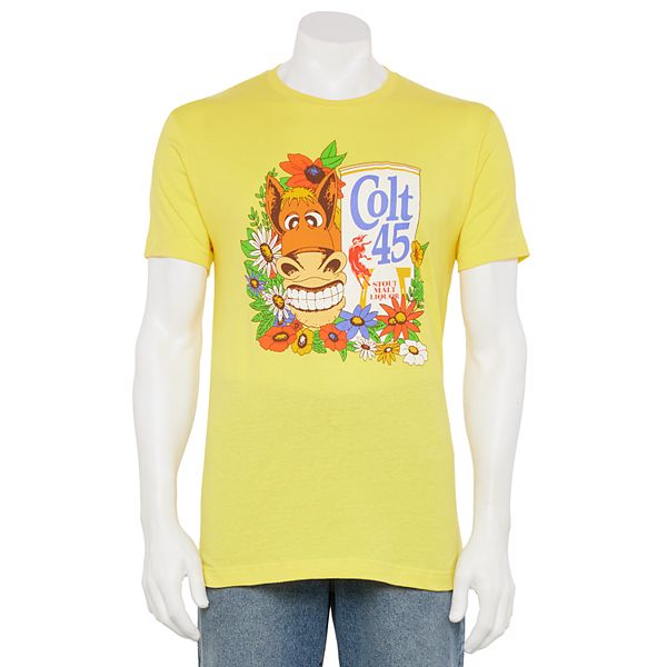 Men's Colt 45 Classic Gold Donkey Graphic Tee