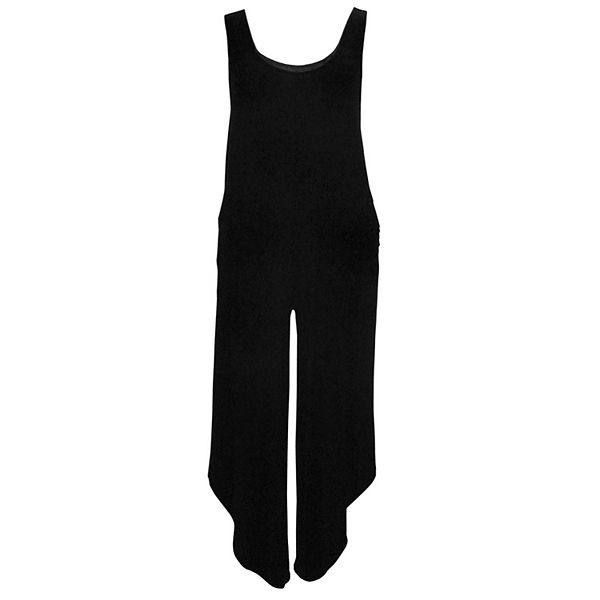 Solid Womens Adult Sleeveless Jumper Dress