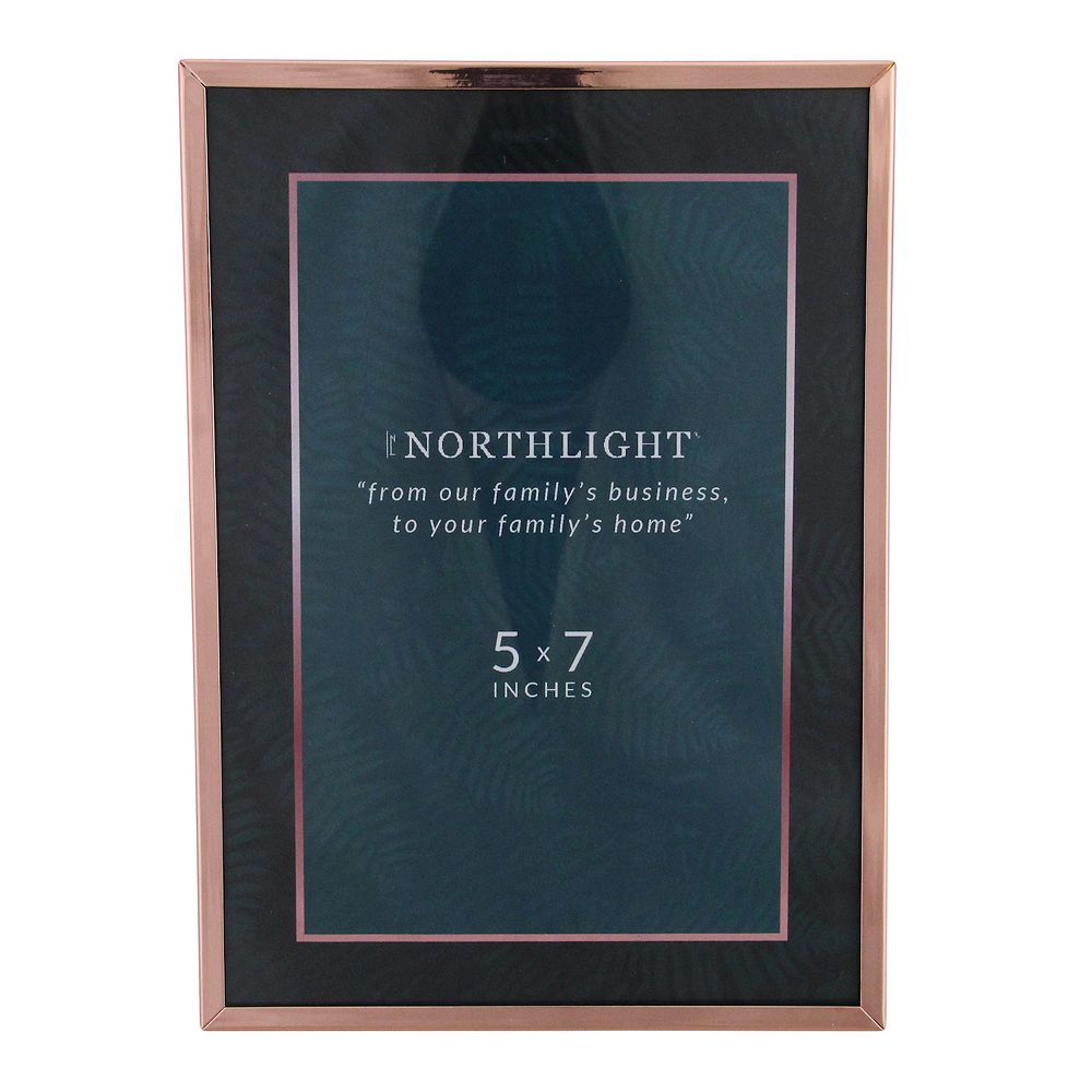 7.25" Classical Rectangular 5" x 7" Photo Picture Frame with Easel Back ...