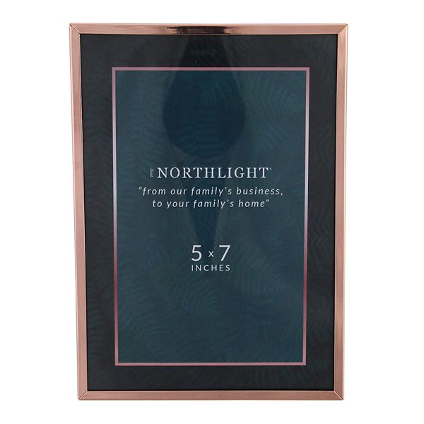 7.25" Classical Rectangular 5" x 7" Photo Picture Frame with Easel Back ...