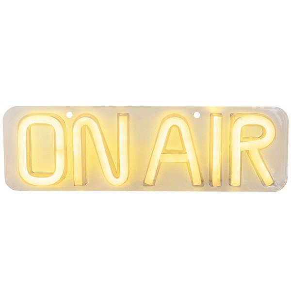 11" LED Neon Style 'On Air' Wall Sign