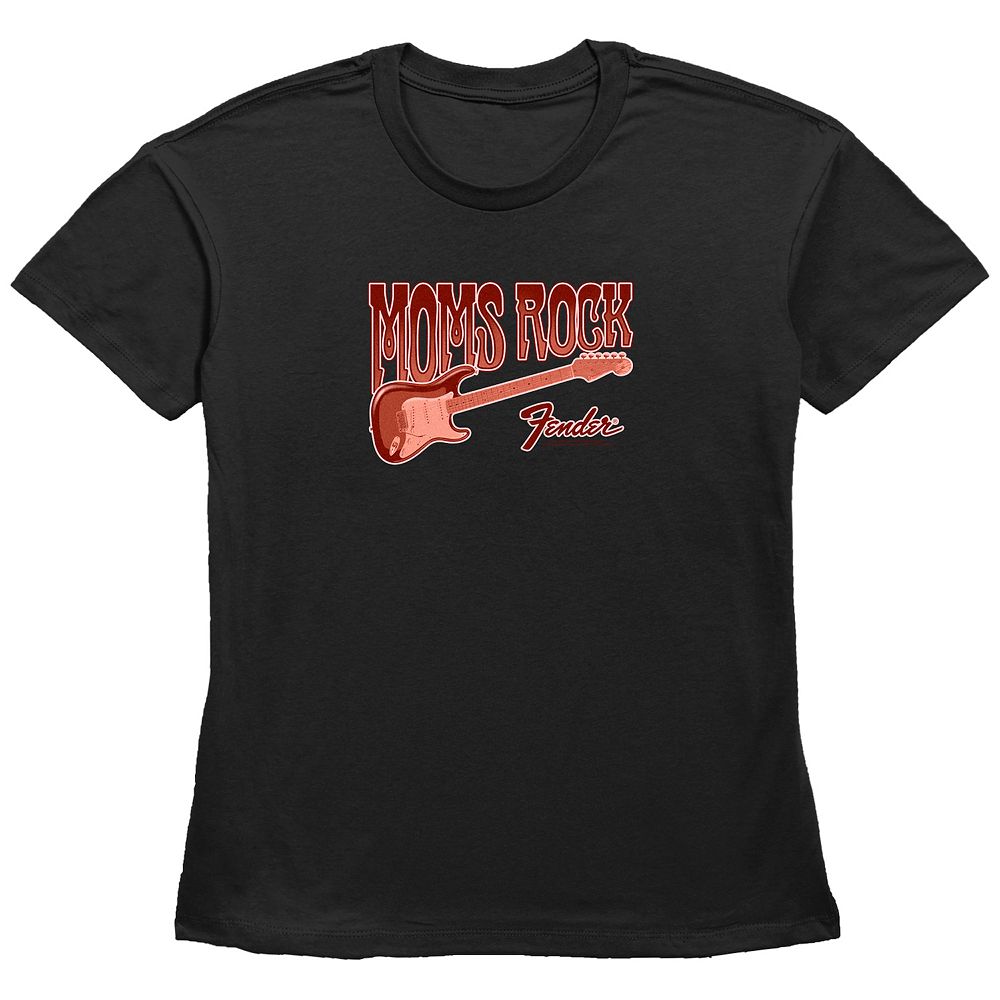 Women's Fender Moms Rock Basic Fit Graphic Tee