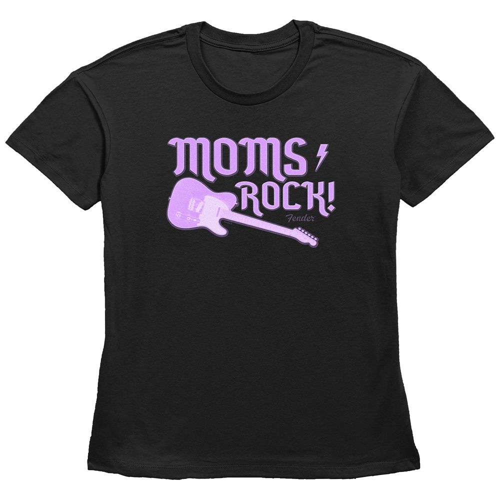 Women's Fender Moms Always Rock Basic Fit Graphic Tee