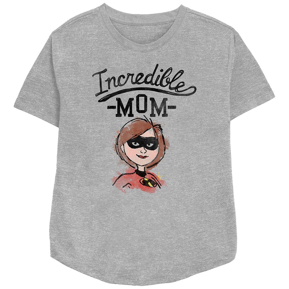 Disney Pixar The Incredibles Womens Incredible Mom Relaxed Fit