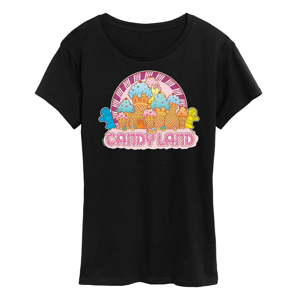 Women's Candy Land Castle Graphic Tee by Hasbro