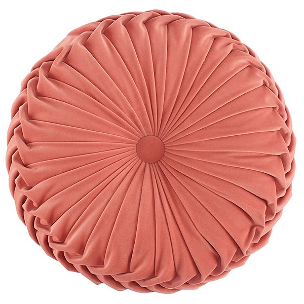 Levtex Home Eleni Round Velvet Pillow