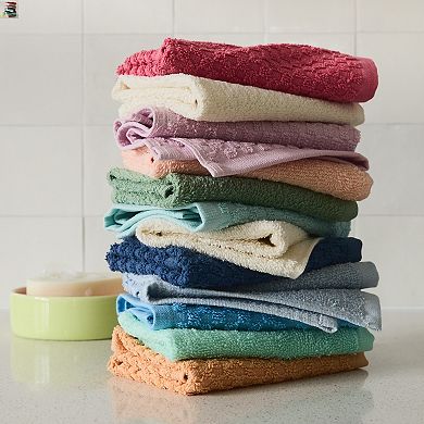 The Big One® Multi Color 4-pc. Wash Cloth Set