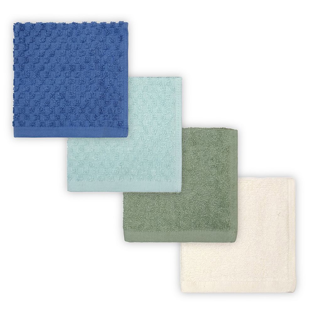 The Big One® Multi Color 4-pc. Wash Cloth Set