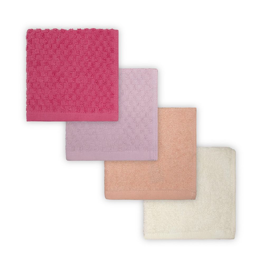 The Big One® Multi Color 4-pc. Wash Cloth Set
