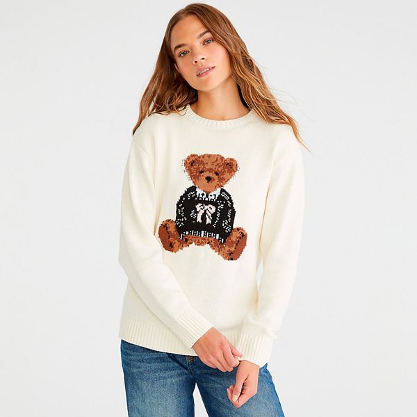 Juniors' Aeropostale Teddy Crew Sweater