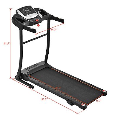 Mereax Folding Treadmill Electric Running Machine Walking Jogging Machine