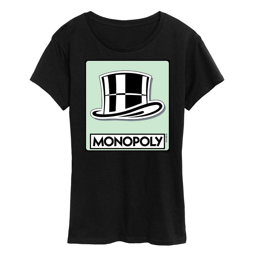 Women's Monopoly Hat Token Graphic Tee by Hasbro