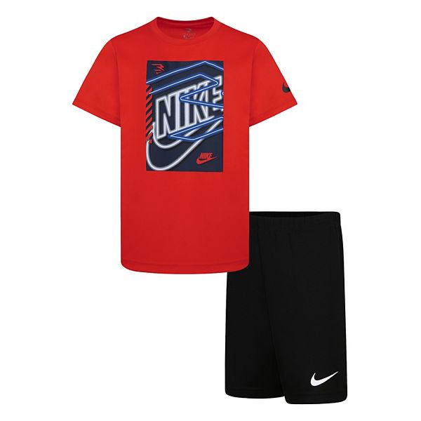Boys 8-20 Nike 3BRAND by Russell Wilson Futura Logo Dri-FIT T-Shirt and ...