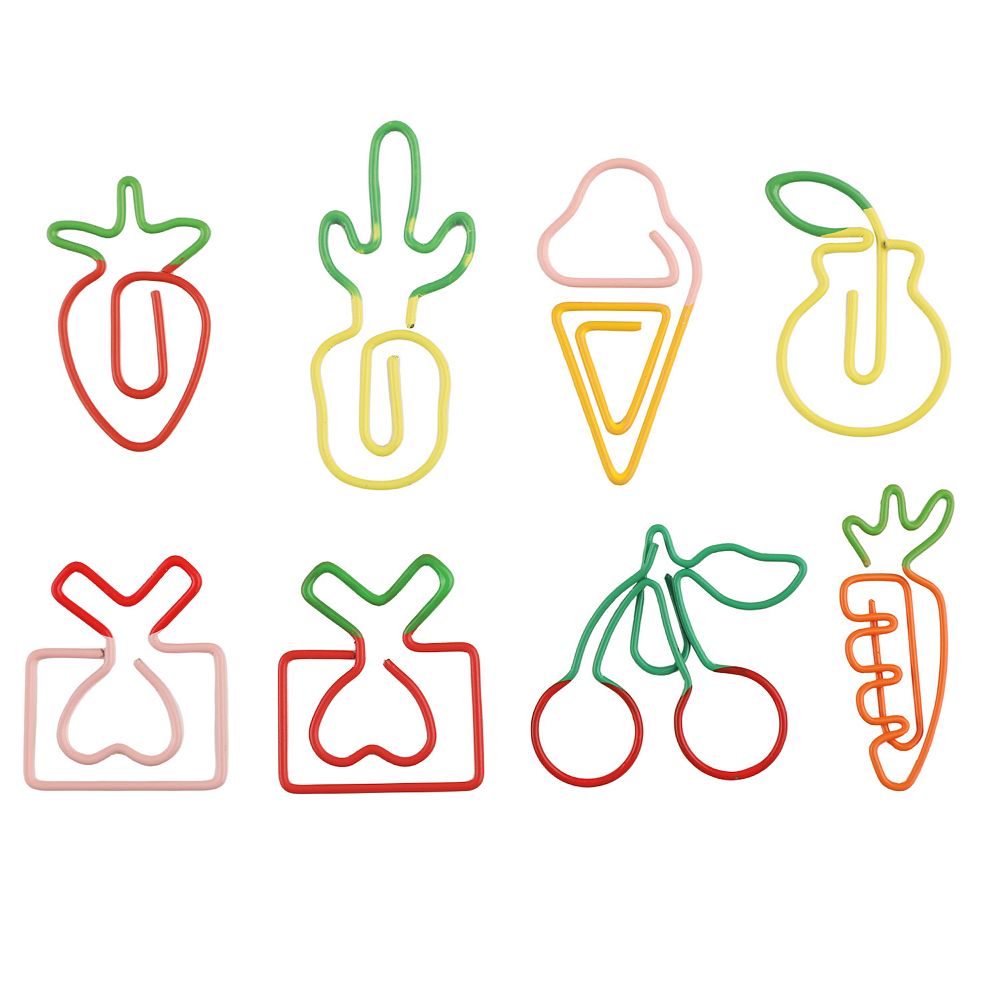 Office Trinkets 20-pc. Fruit Paper Clips